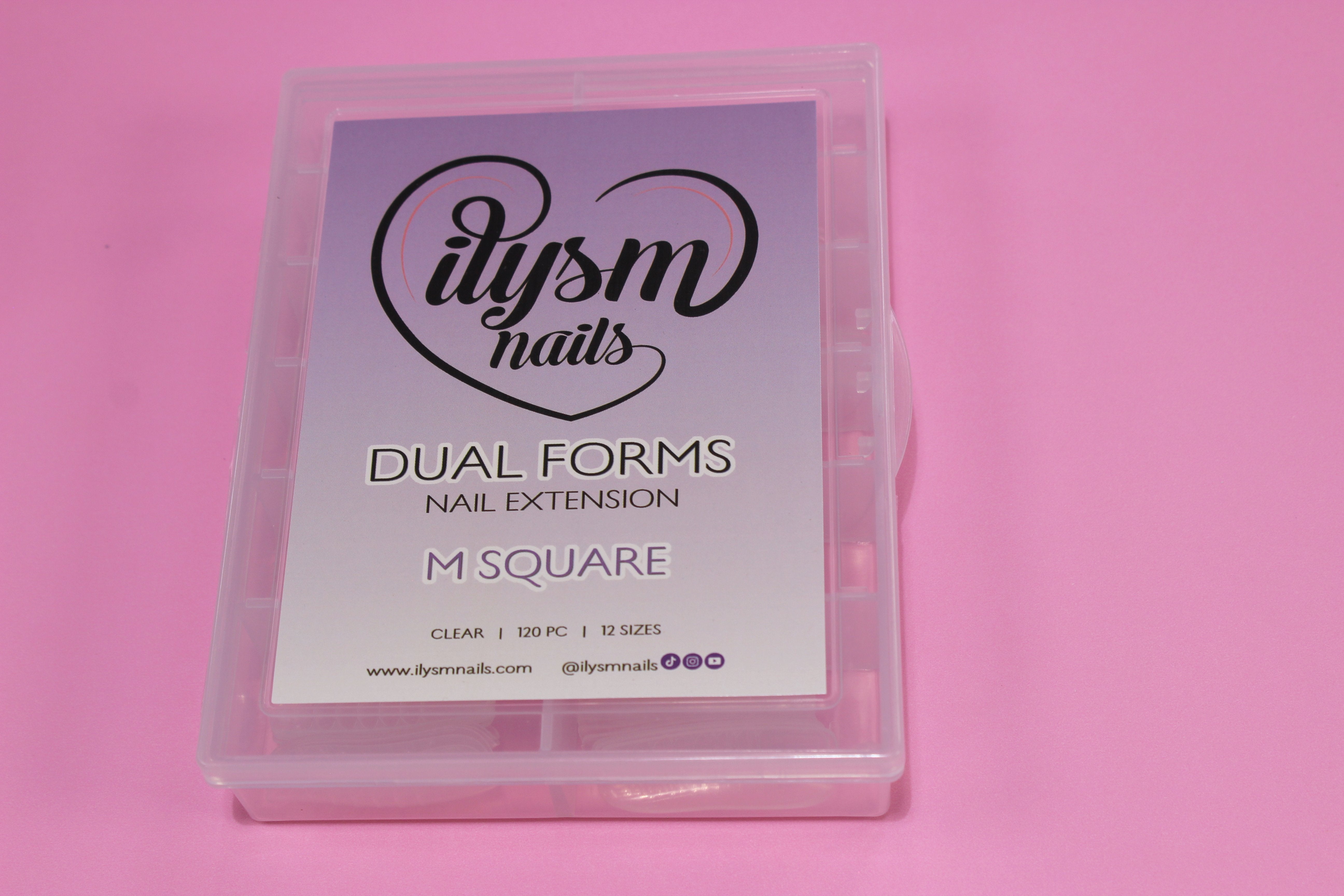 Dual Nail Forms (Medium Square) – ILYSMNAILS