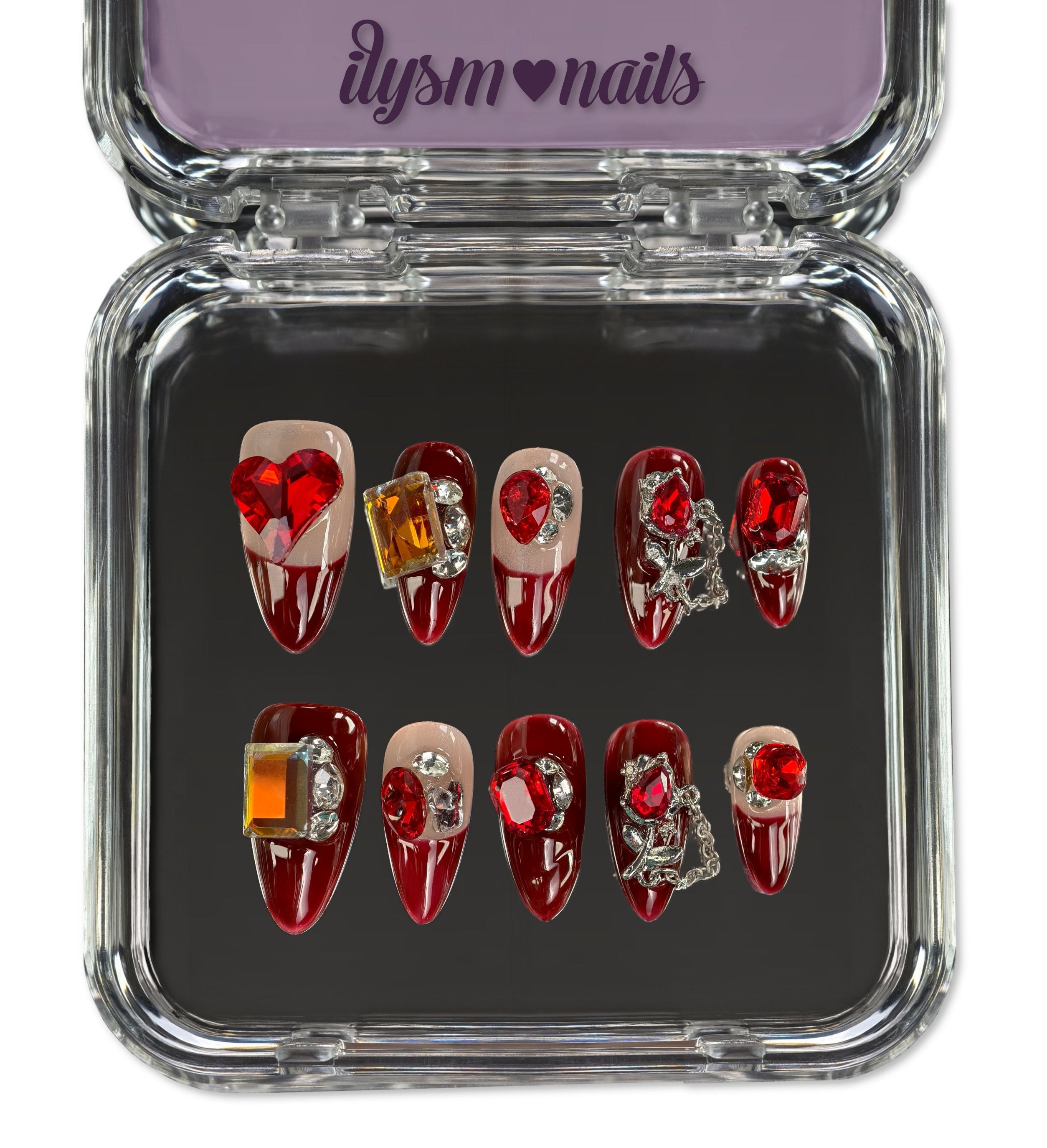 Rhinestone Glam Chain – ILYSMNAILS